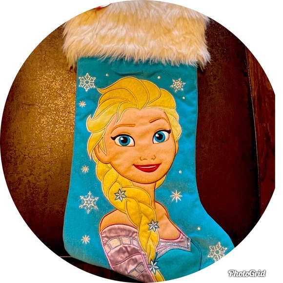 Disney | Holiday | Disney Frozen Elsa Christmas Stocking | Poshmark